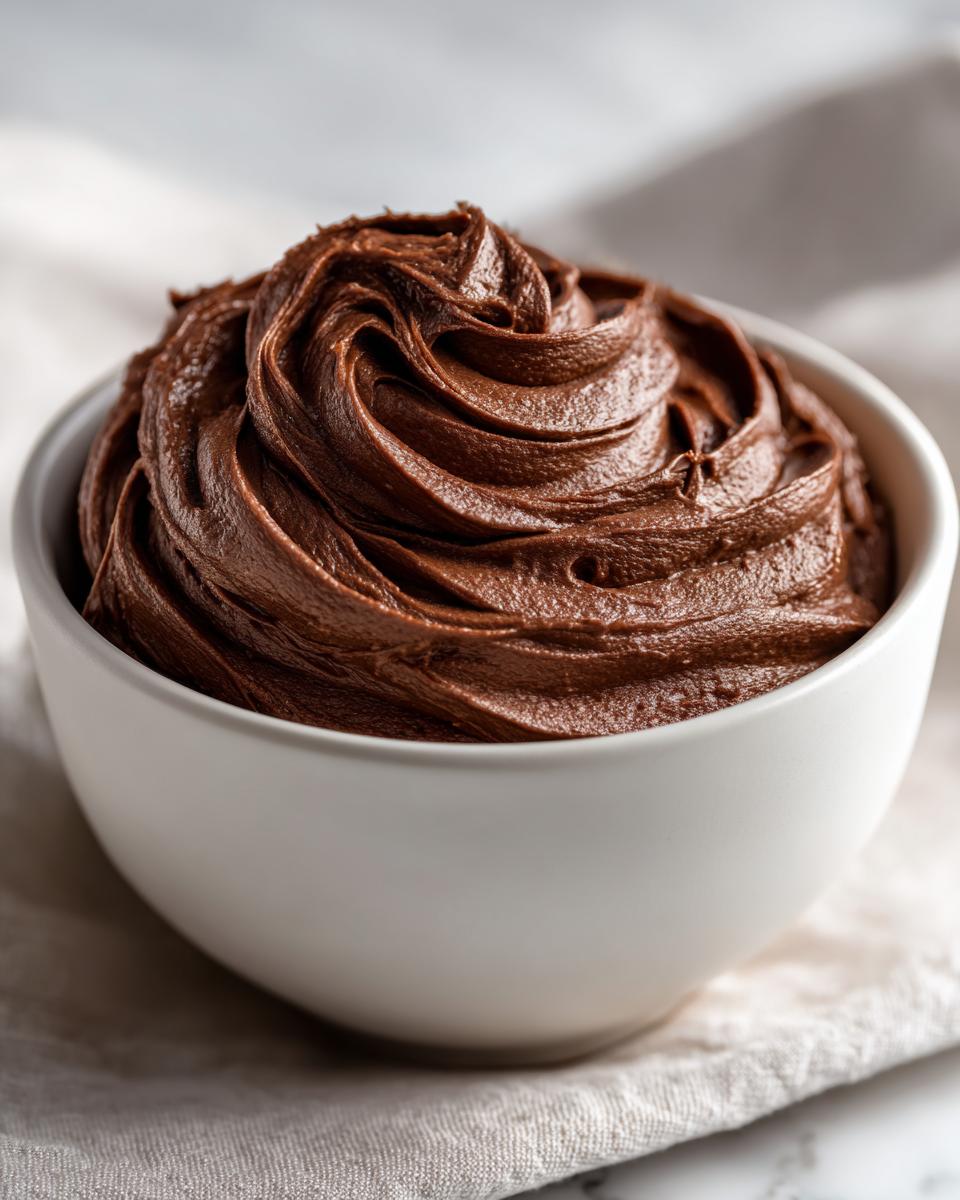 Rich Chocolate Frosting: 15 Mins to Dreamy