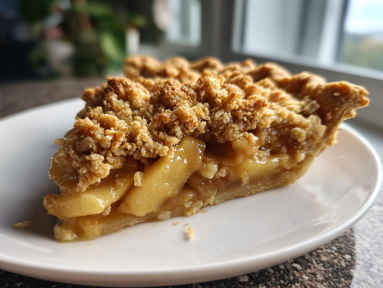 Amazing Apple Crisp Pie: 1 Perfect Bite